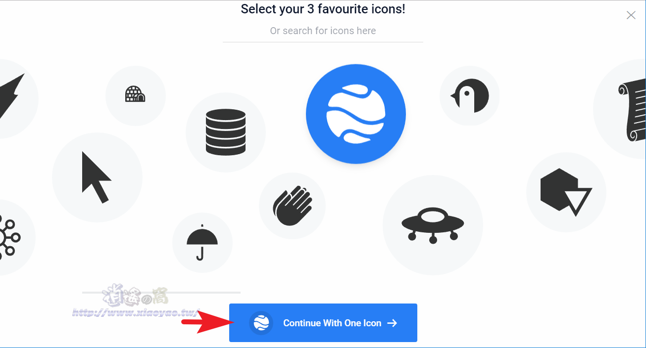 Launchaco 免費線上 Logo 設計，挑選字型、配色、圖示後由 AI 自動產生各種組合