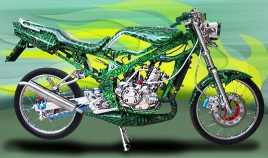 Kumpulan Gambar Modifikasi Suzuki RGR 150 Terbaru Paling Keren | Dunia ...