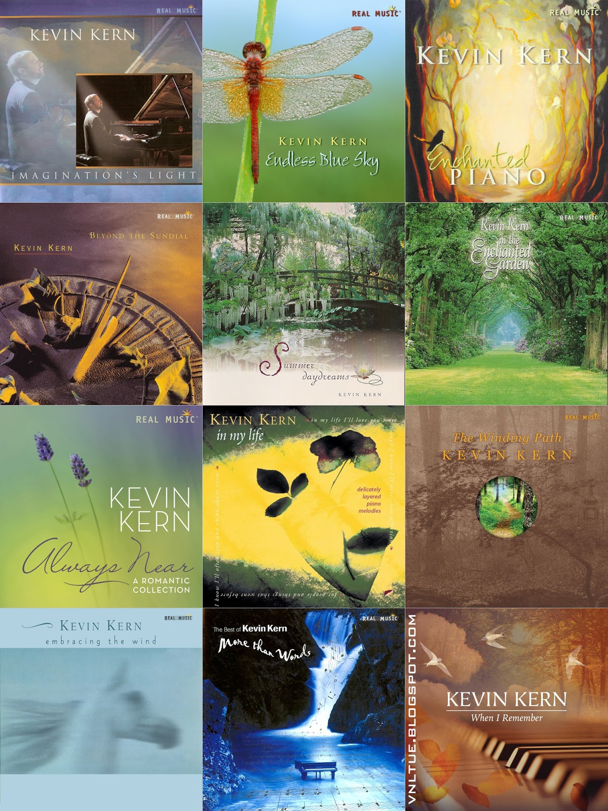 [Piano, New Age] Kevin Kern - Discography (1996-2016) (12CD) [FLAC]