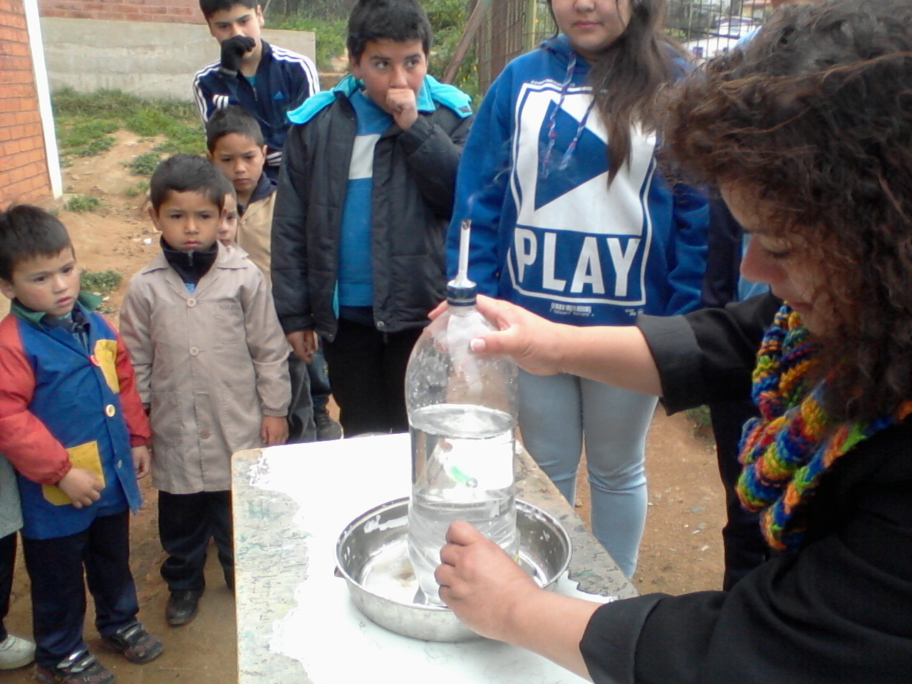 : Experimento LA BOTELLA FUMADORA