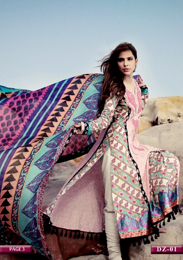 Sabiha's Designer Lawn Collection 2012 For Womans | Latest Mid Summer ...