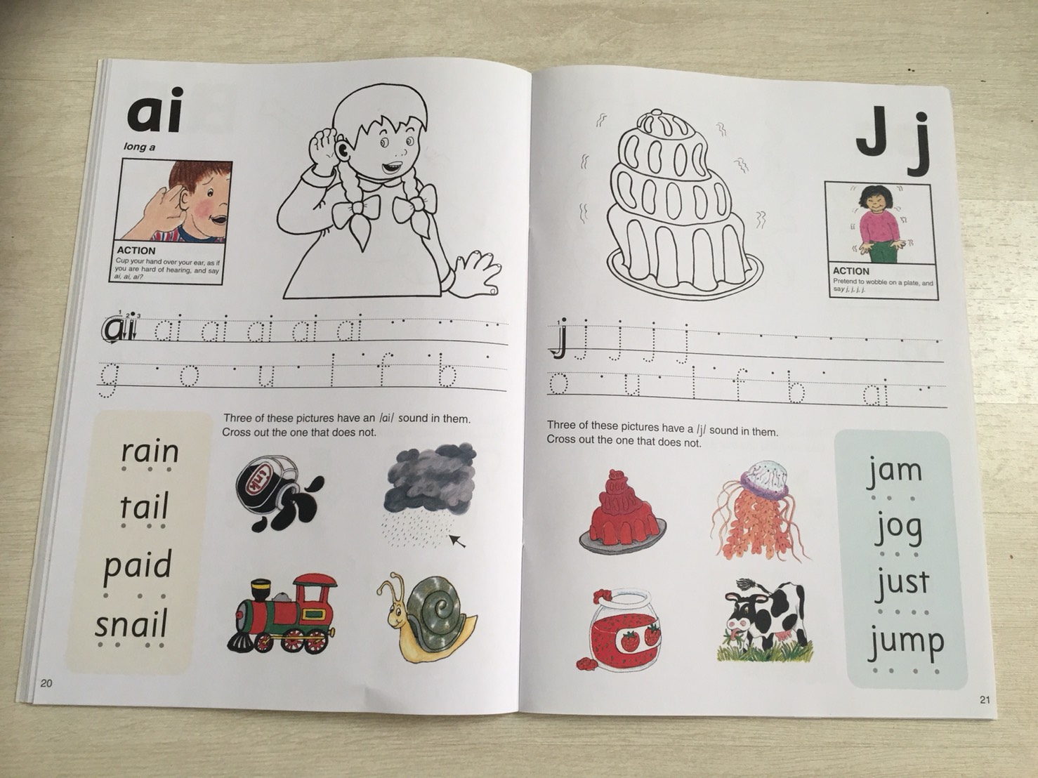 Jolly Phonics Student Book 1 Support / Answers