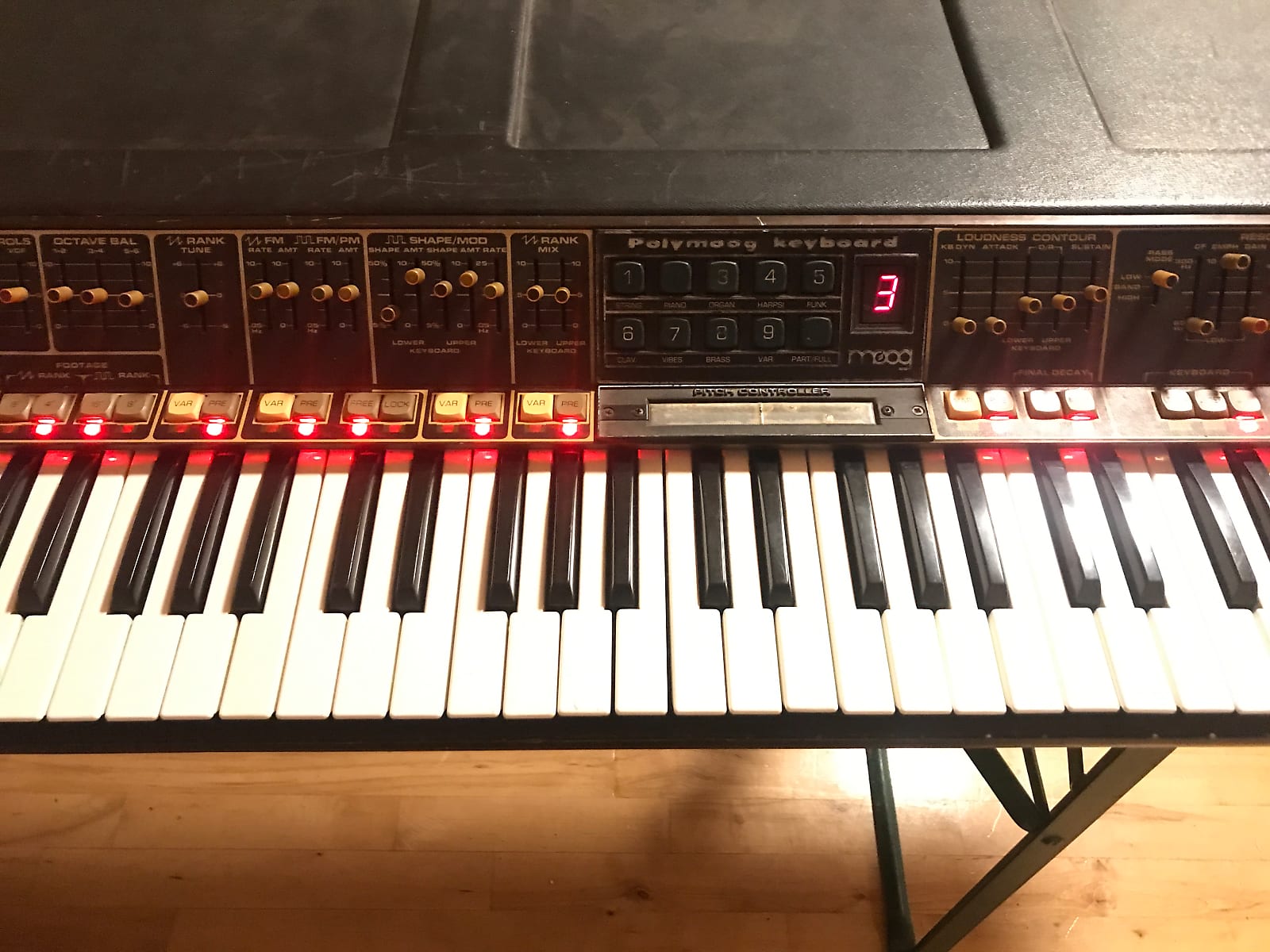 MATRIXSYNTH: Moog Polymoog 203A Analog Synthesizer