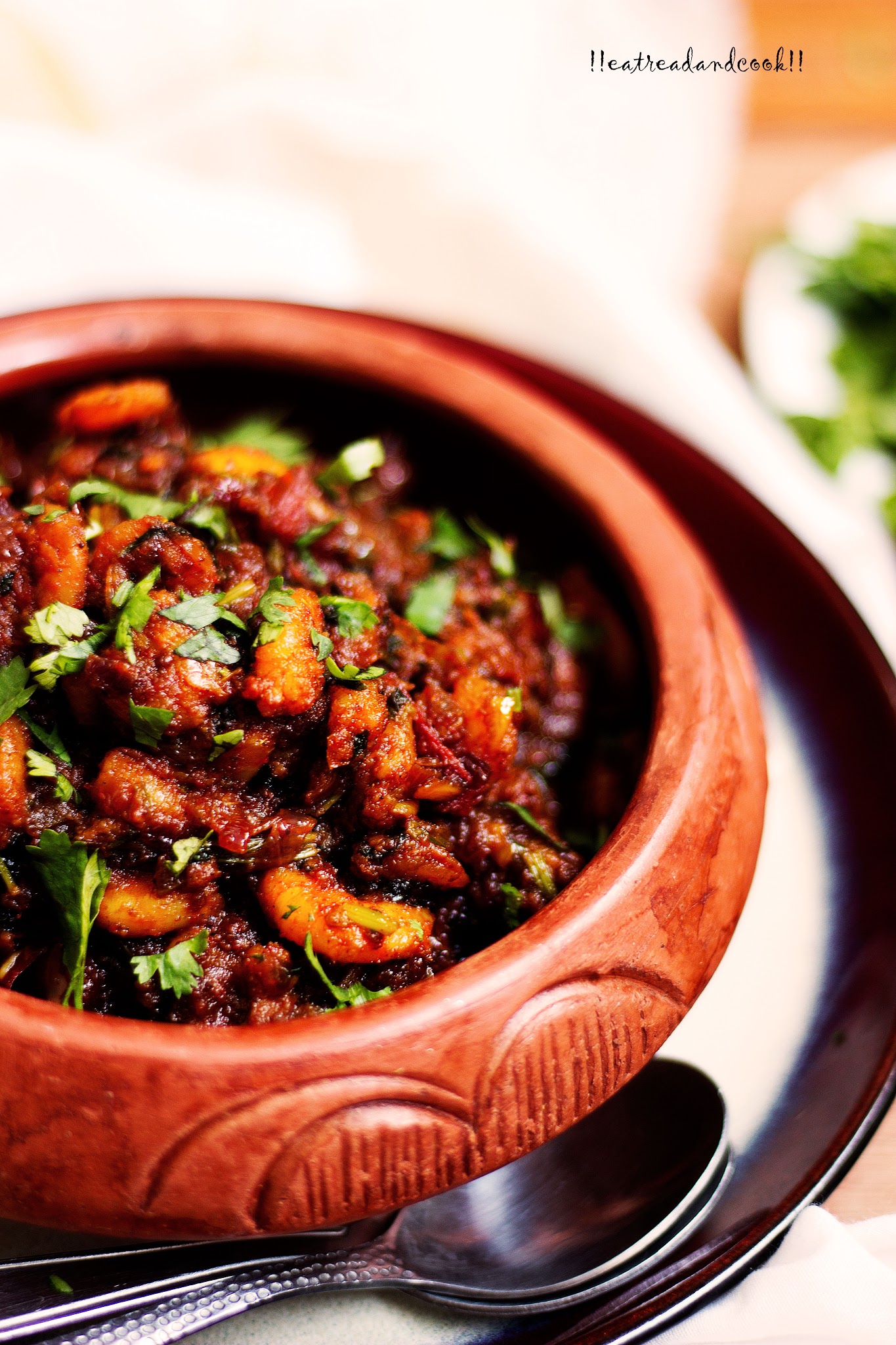 Kolhapuri Jhinga Masala / Prawn Masala