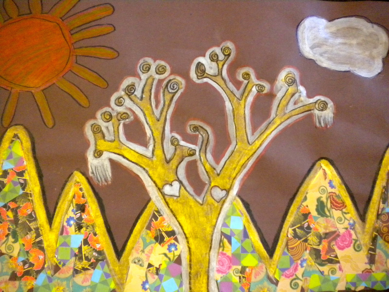 Waitsfield Elementary Art: Gustav Klimt's "Tree of Life"