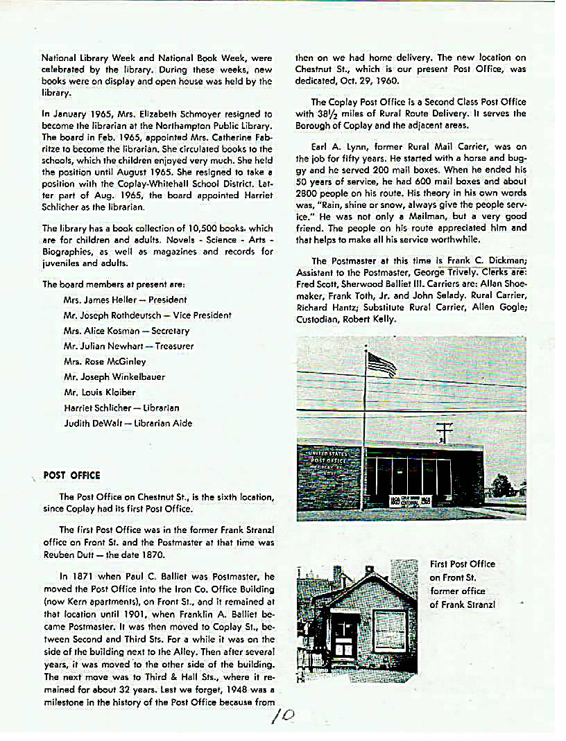 Coplay First Coplay Last & Everything in Between: COPLAY PUBLIC LIBRARY ...