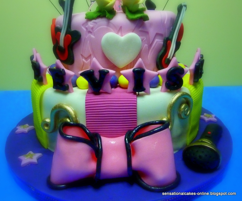 Cake Inspiration: 1st Year Rock Princess Theme Cake Singapore ( Pink ...
