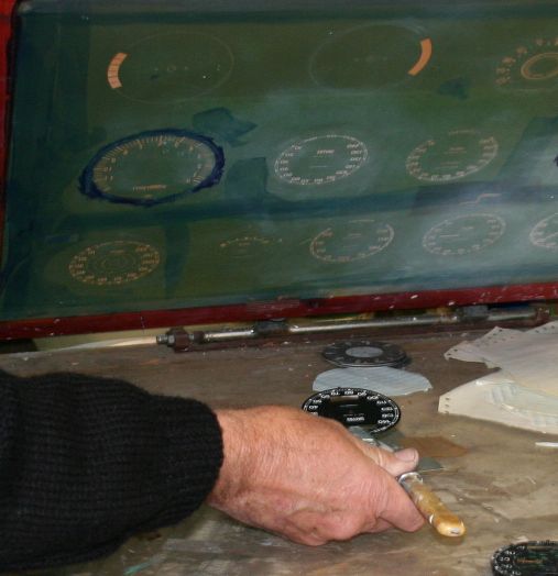 The Velobanjogent: Screen printing motorcycle speedometer dial faces ...