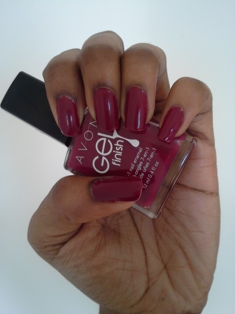 *Femme Noblesse Oblige*: Avon Gel Finish 7-in-1 Nail Enamel: Very Berry