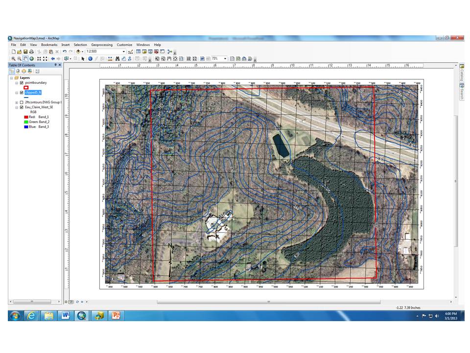 Field Methods - 2013: Field Activity #5: Development of Field Navigation Map