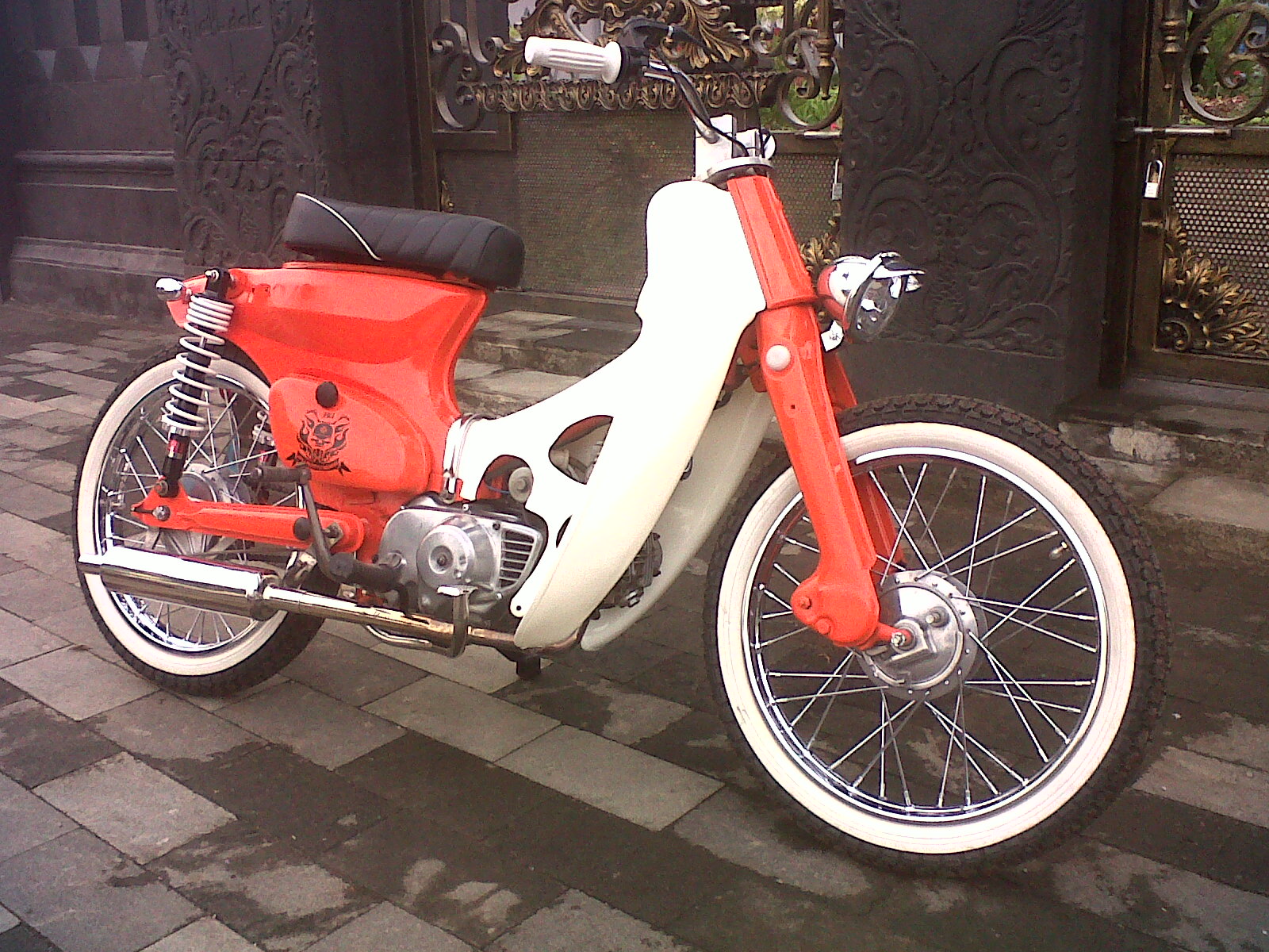 Tangki Knalpot Kustom: My City Cub