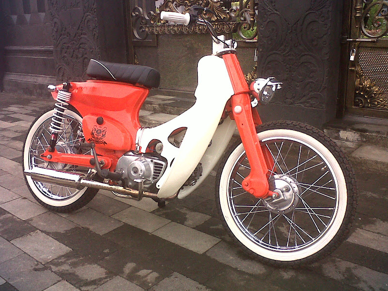Modifikasi Motor Choppy Cub | Wallpaper Modifikasi Motor