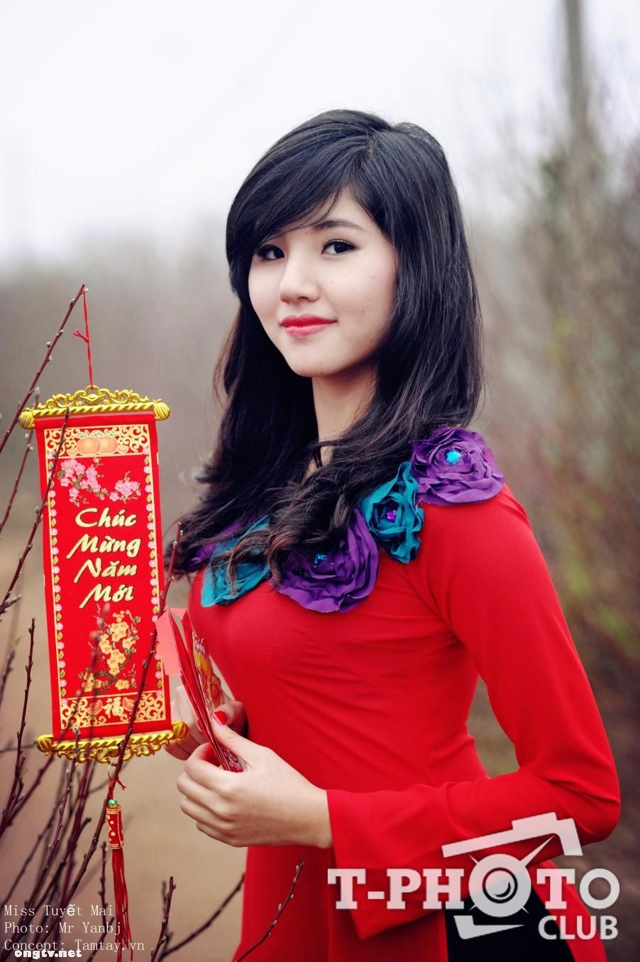 Gái Xinh Việt Nam Mặc Áo Dài || Áo Dài NGÔ TUYẾT MAI - Photography - Yingvn