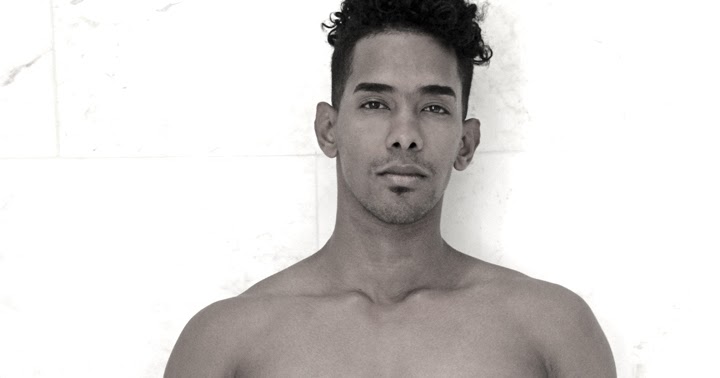 Sexy Male Model Kelvin Wows in Men's Underwear