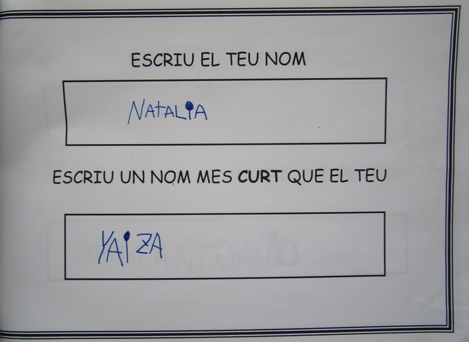 LA CLASE DE MIREN: mis experiencias en el aula: YA SABEMOS ESCRIBIR ...