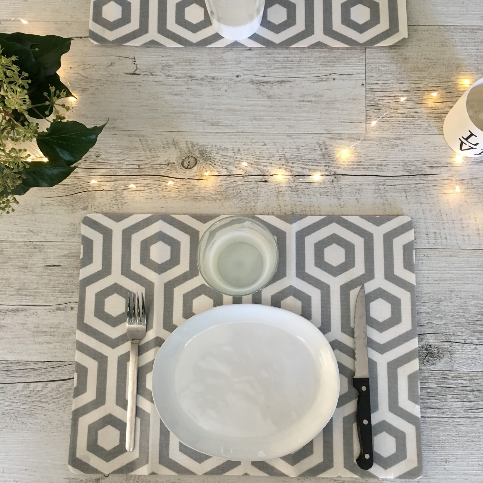 Un nouveau regard: DIY : vos jolis sets de table