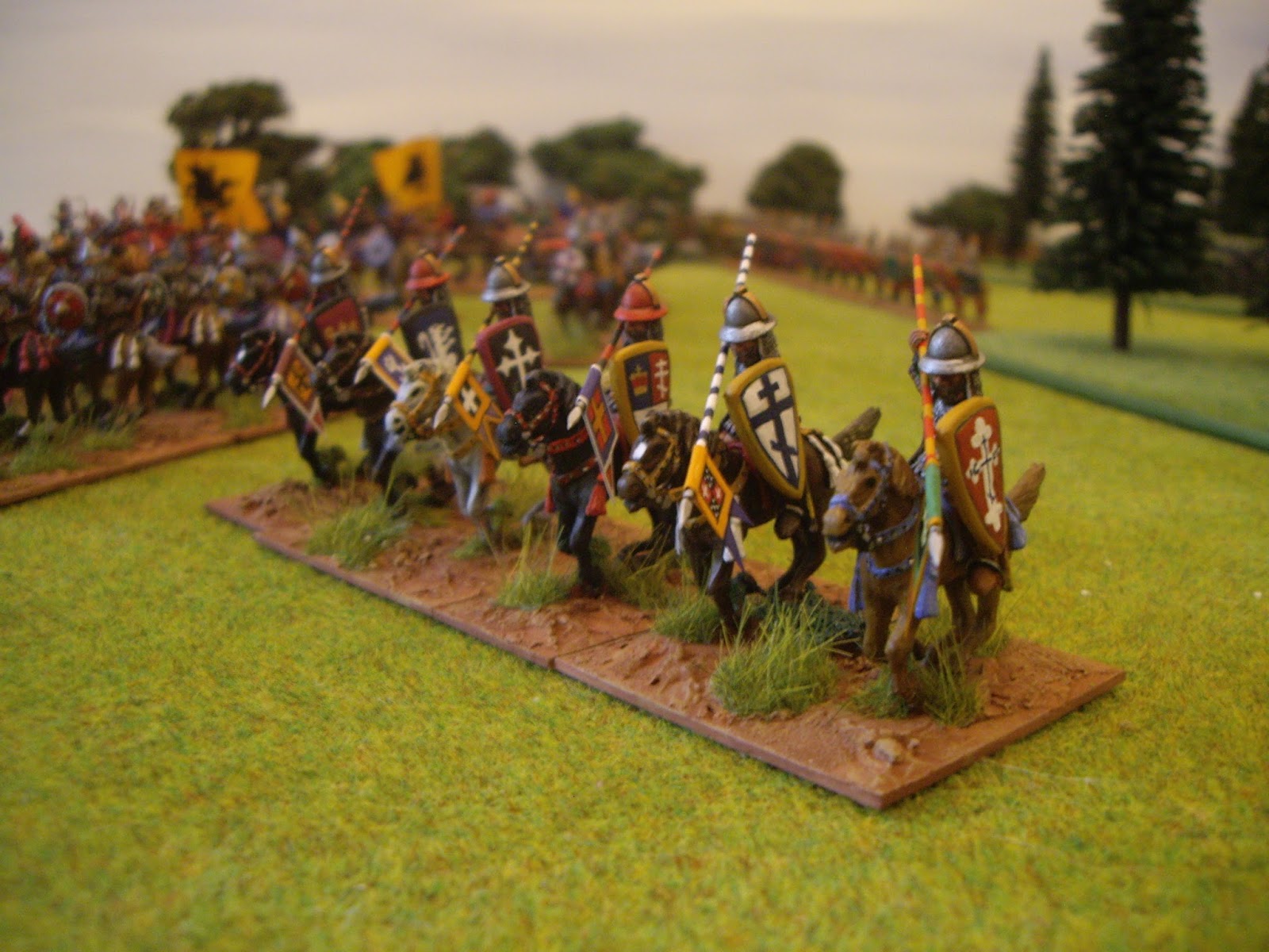 Scimitar and Crescent Wargames: Russian Boyar Cavalry (1350-1550)