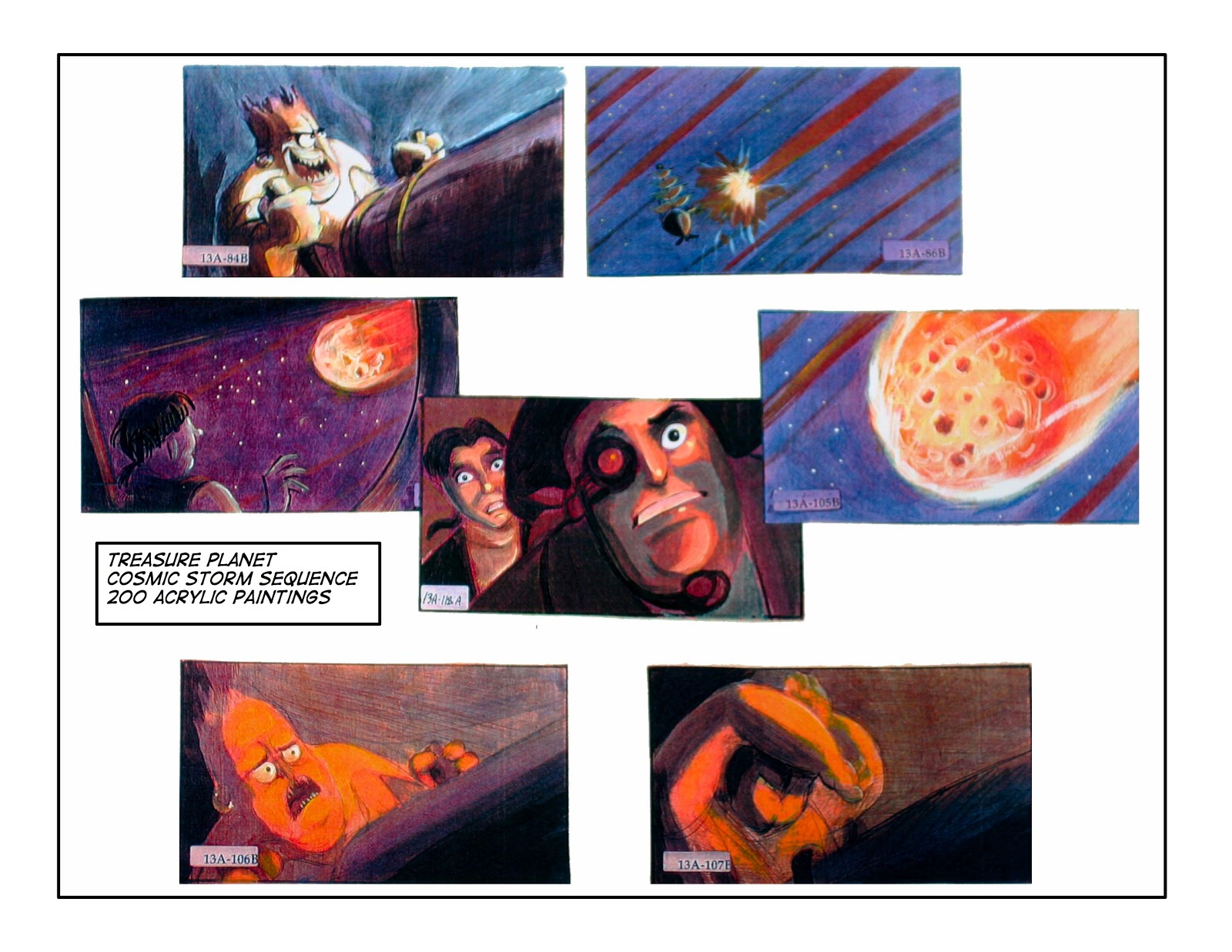 Francis Glebas - Critical Opalescence: Treasure Planet storyboards and ...