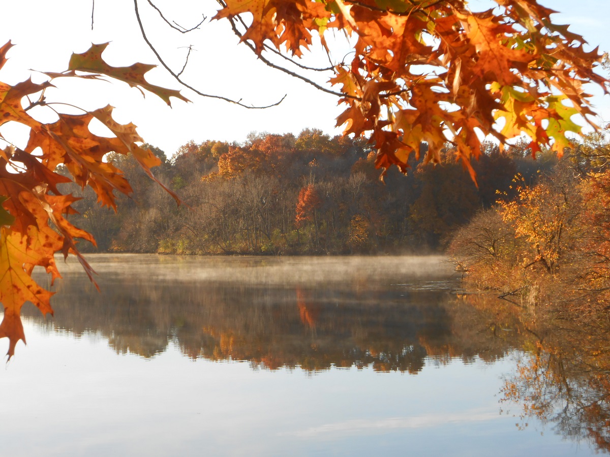 The Lucas Countyan: Sunday morning rises at Red Haw State Park