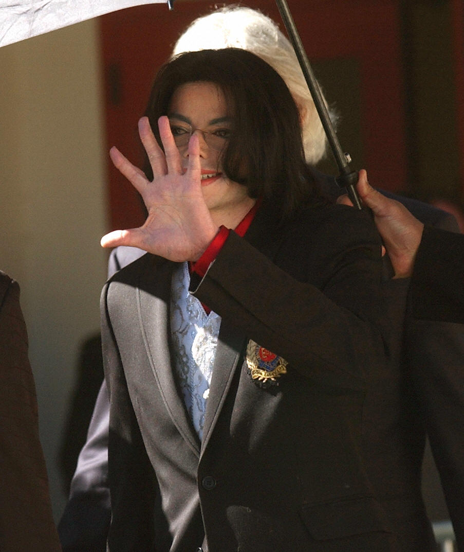 Michael Jackson Santa Maria California February, 2005