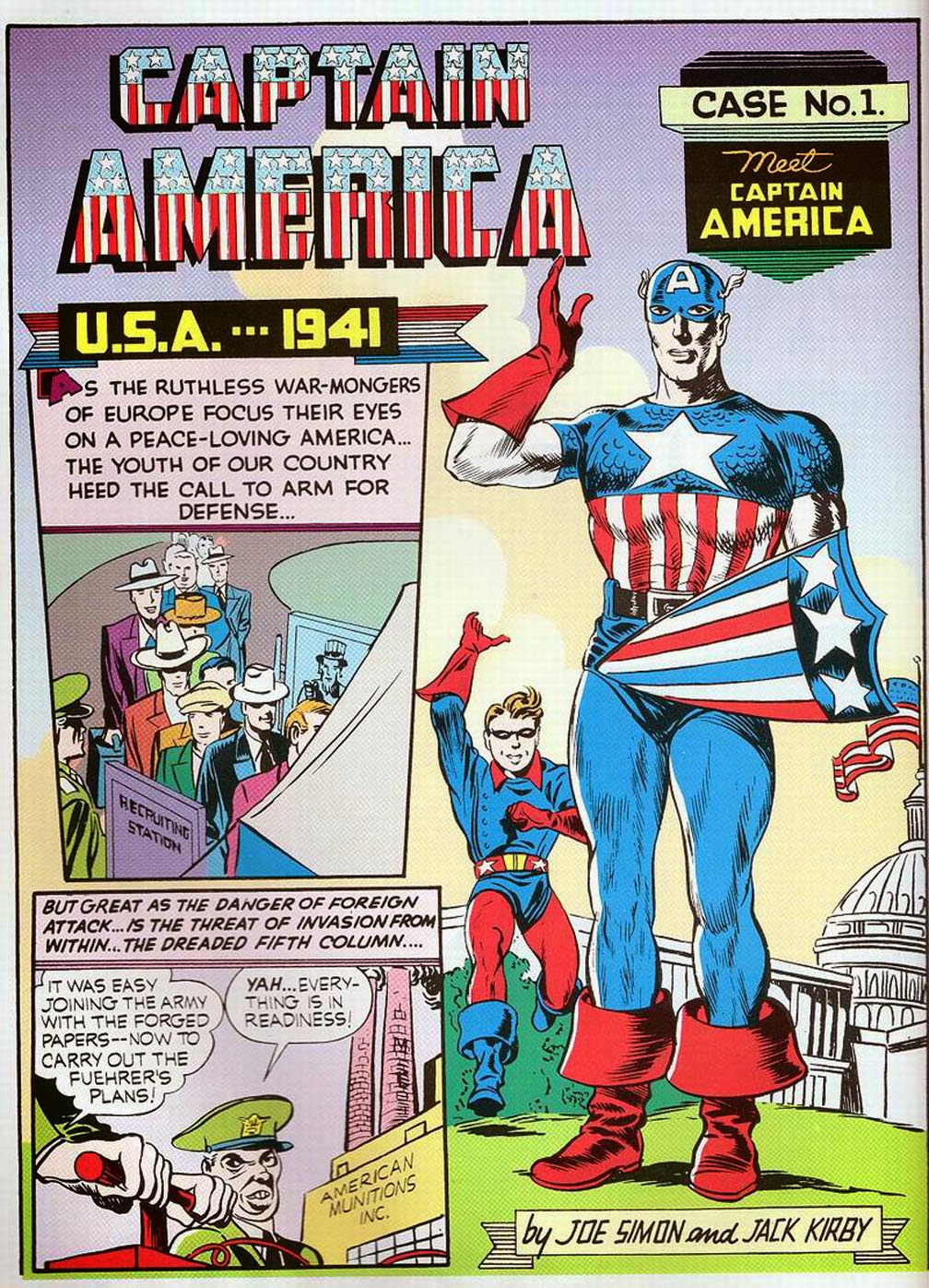 APOCOLYTE'S WORLD OF COMICS: CAPTAIN AMERICA - Joe Simon and Jack Kirby ...