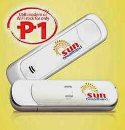 Sun Broadband Launched Piso Sale, Get USB Modem or WiFi Stick For Only ...