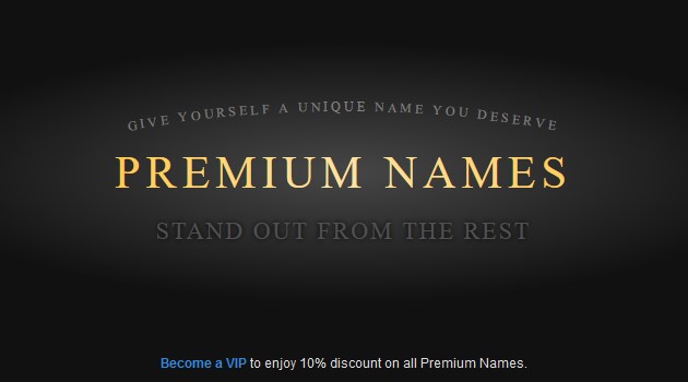 Apa Itu Premium Names - Dunia Imvu