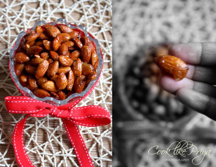 Cook like Priya: Candied Almonds | Roasted Almond Snack Recipe ...