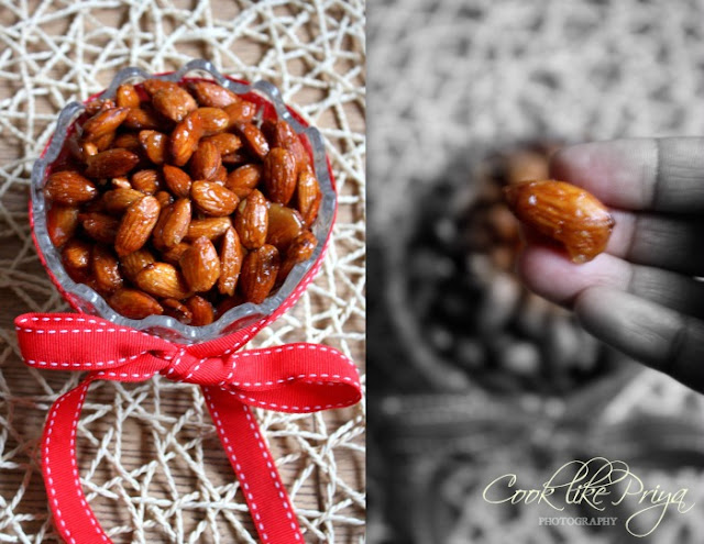 Cook like Priya: Candied Almonds | Roasted Almond Snack Recipe ...