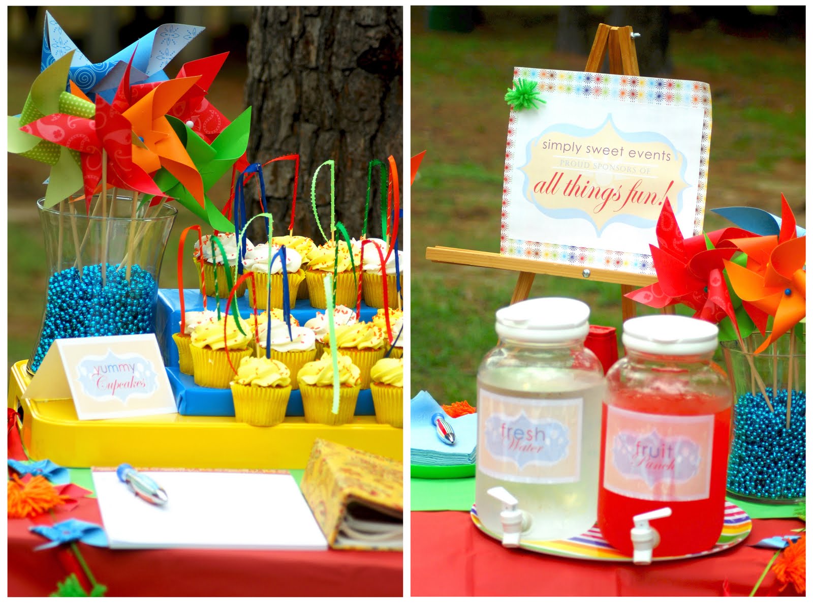 Simply Sweet Event Design: Promo Party at Westside Park