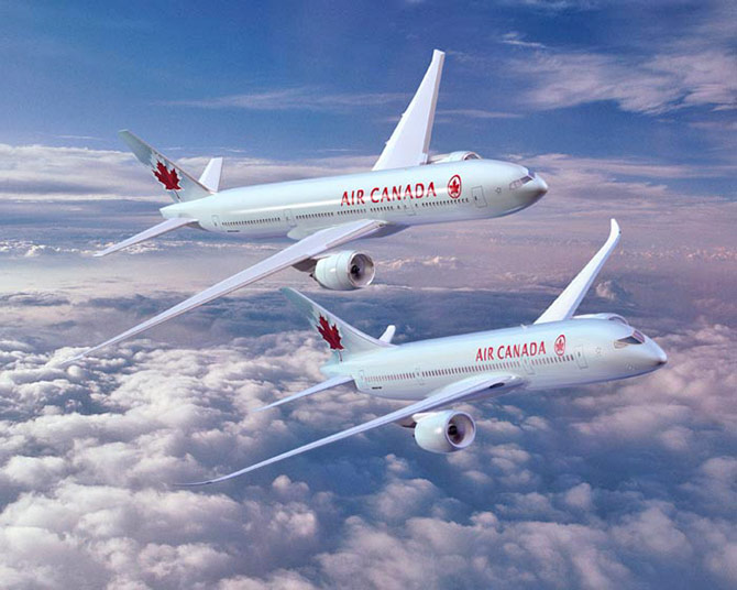 Air Canada Official Aero Planes Photos 2011 | All World Visits