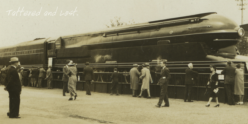 TATTERED AND LOST PHOTOGRAPHS: THE BIG ENGINE, PRR S1 at the 1939 WORLD ...