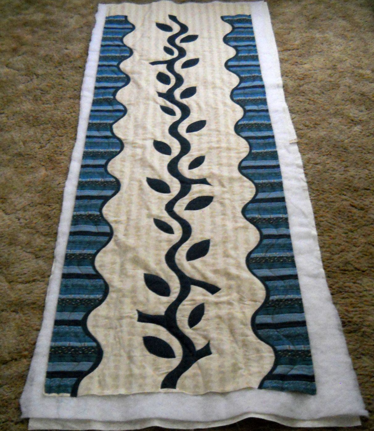 Scrapbox Quilts: Sofa Quilt - Center Panel