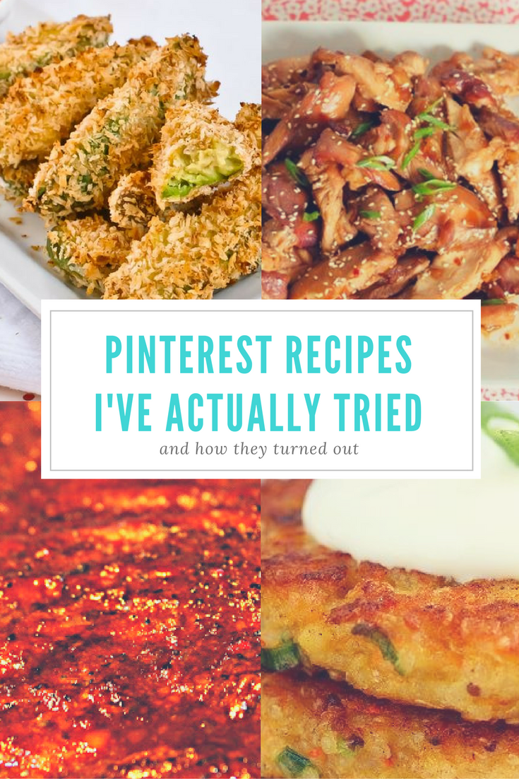 Pinterest Recipes I've Actually Tried and How They Turned Out | NESHEAHOLIC