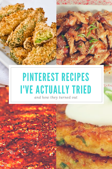 Pinterest Recipes I've Actually Tried and How They Turned Out | NESHEAHOLIC