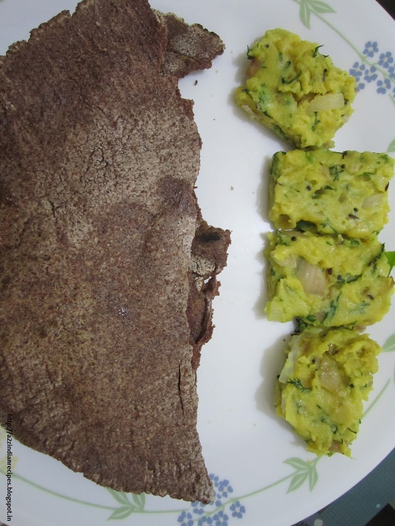 @ Best Maharashtrian Recipes : Raagi / Nachani Bhakari