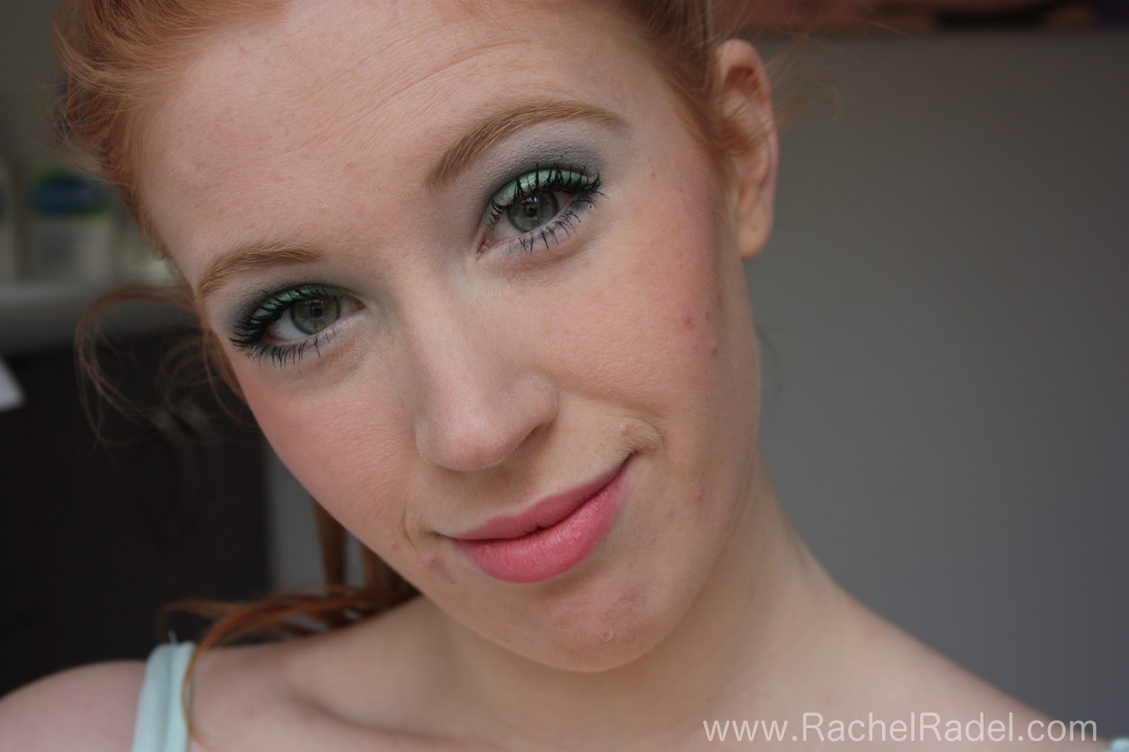Rachel Radel - Australian Beauty Blogger: Daily Makeup Look: Green Eyes