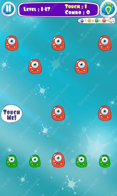 Monster Blast! Pack 1 Level 1-17 Solution ~ Doors Geek