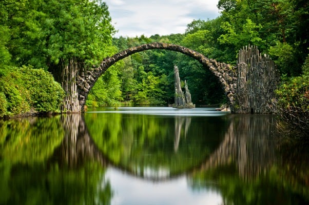 Rakotz Bridge - The Most Beautiful Bridge in Germany - The World in ...