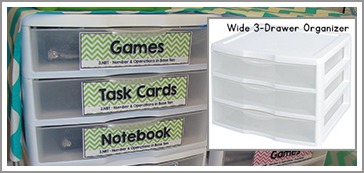 Organizing Math Stations | Upper Elementary Snapshots