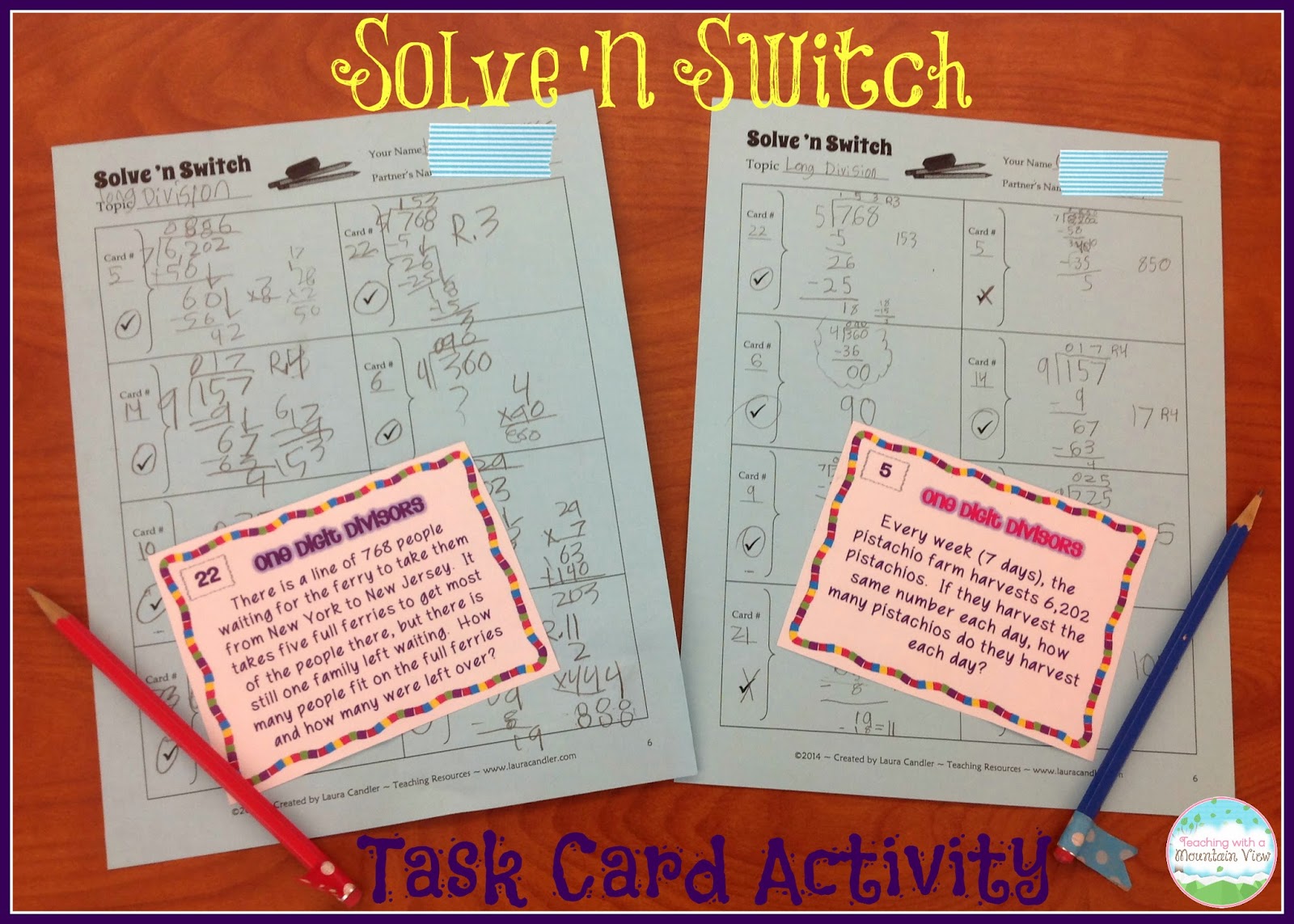Task Card Corner: Cooperative Learning with Task Cards