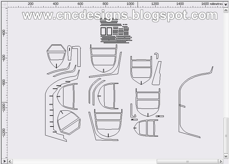 CNC designs: Model wood ship how to build it