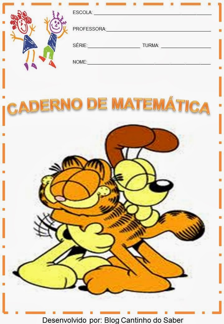 Capas para caderno de matemática Nessa pagina somente terá capas de ...