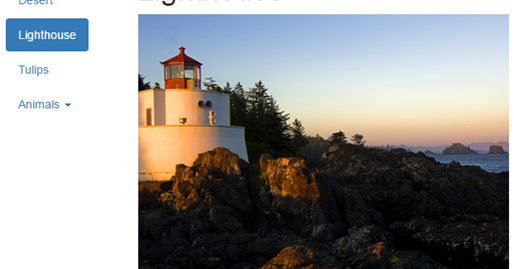 Sql server, .net and c# video tutorial: Bootstrap scrollspy vertical menu