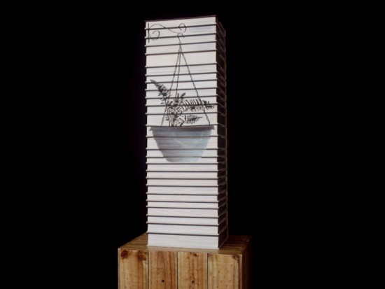 Simply Creative: Book Stack Sculptures by Kylie Stillman