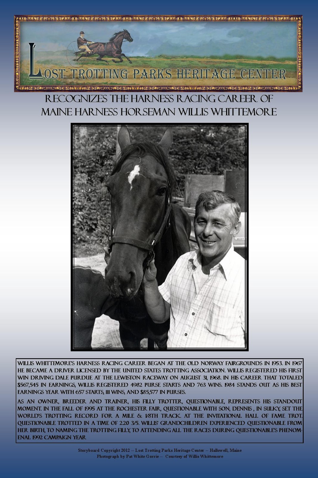 The Maine Horsemen's "All-Heart" Campaign -- Telling Our Stories ...