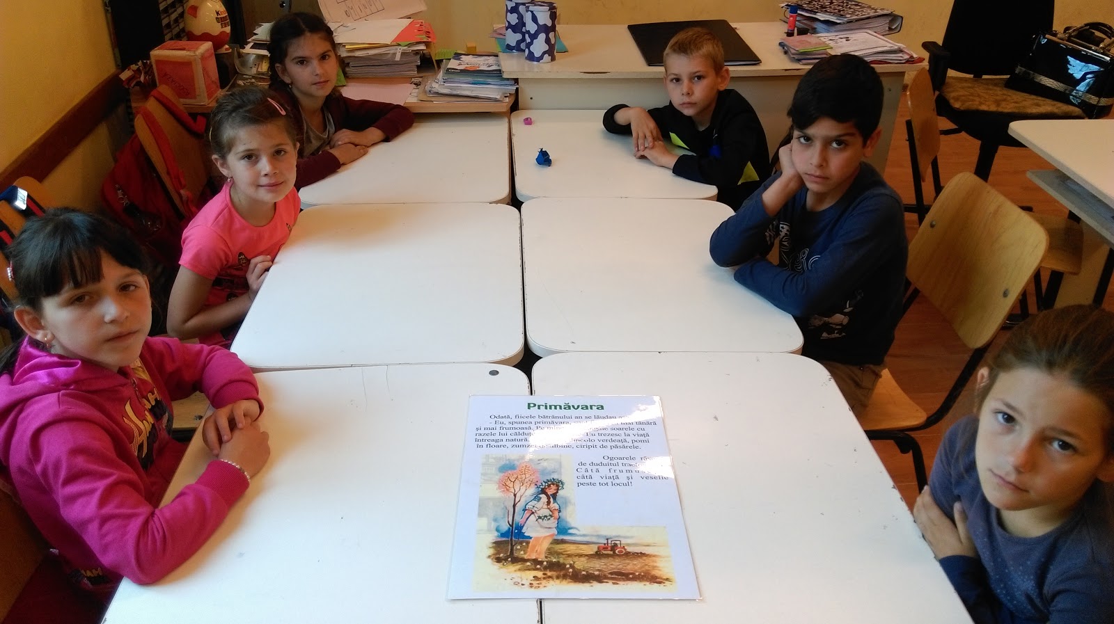 CLASA MEA: Limba romana