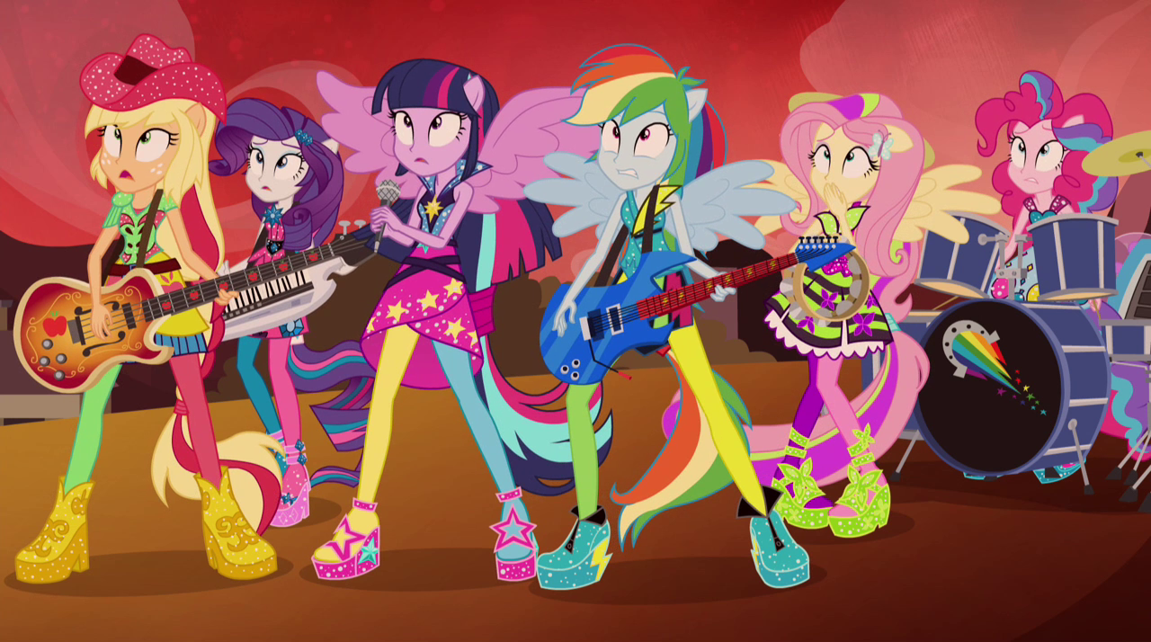 The Railfan Brony Blog: Equestria Girls: Rainbow Rocks - The Movie Review