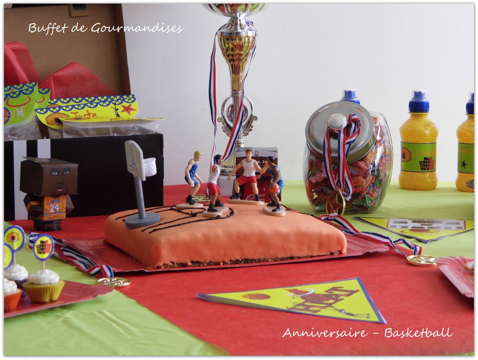 Buffet de Gourmandises: Anniversaire _ Basketball