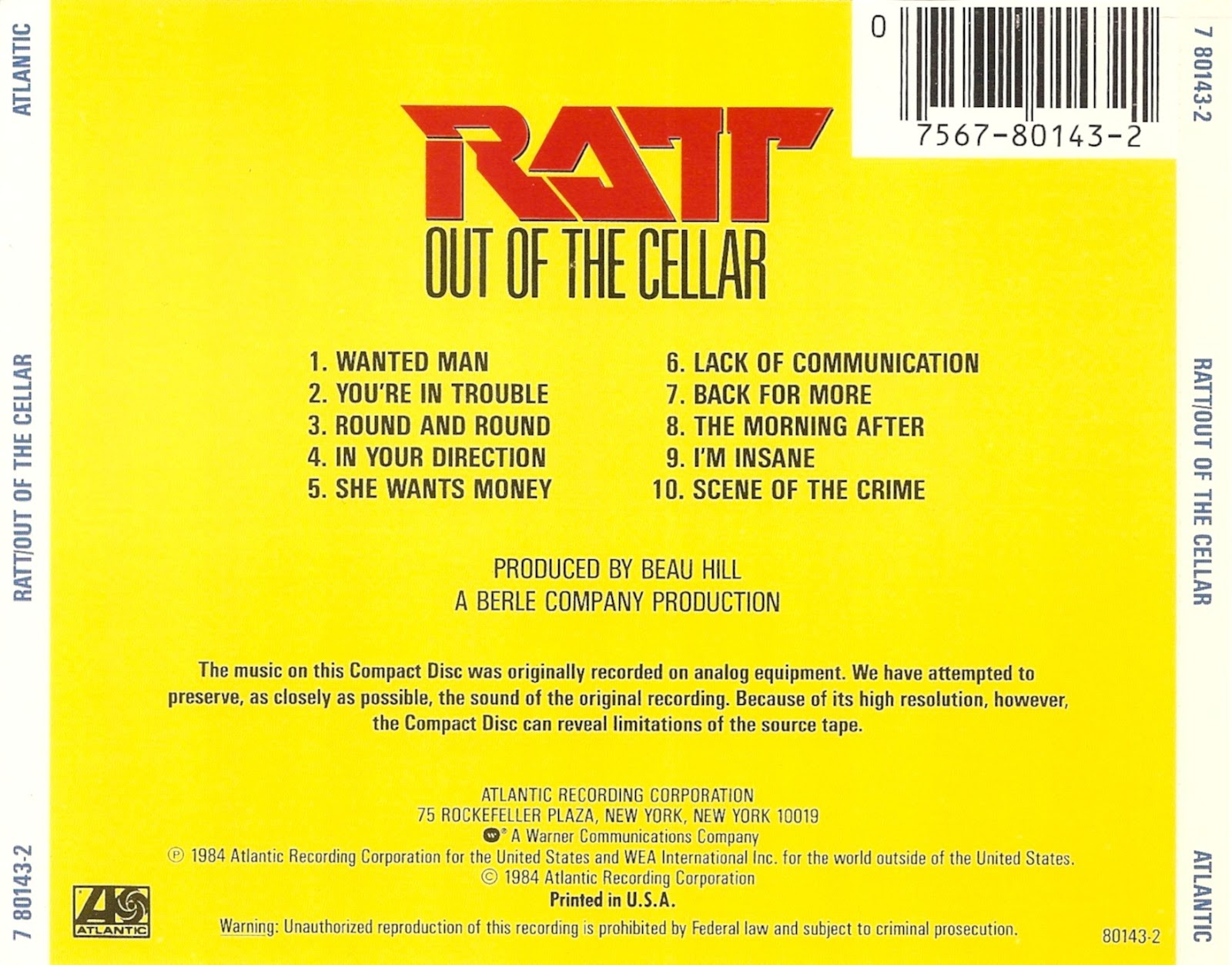 The Target CD Collection: Ratt